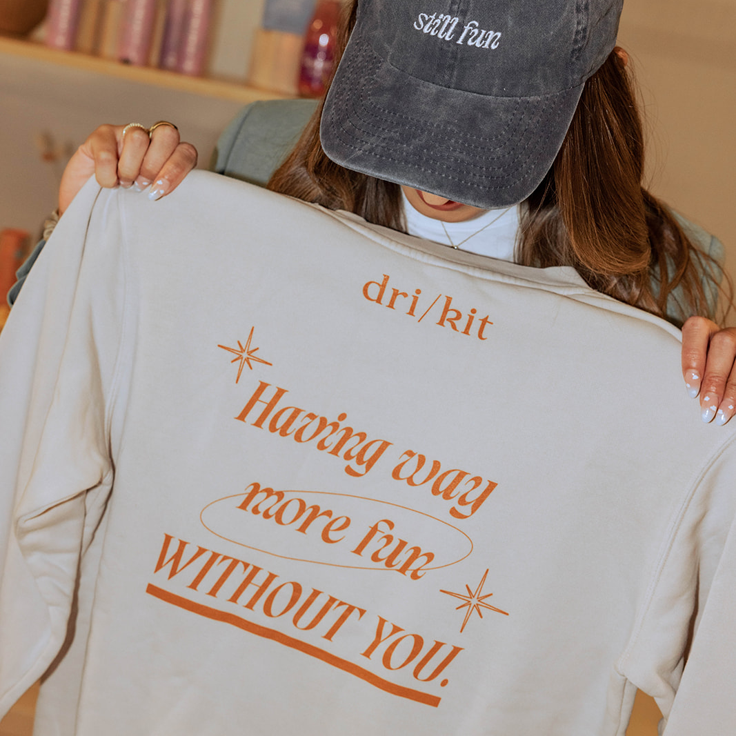 More Fun Crewneck Sweatshirt – Dri/kit